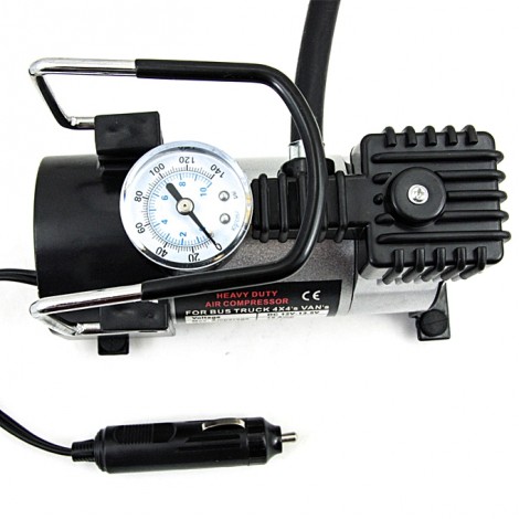 Compresseur D'air Auto Électrique Portable Pompe Lourd Duty Gonfleur De ...